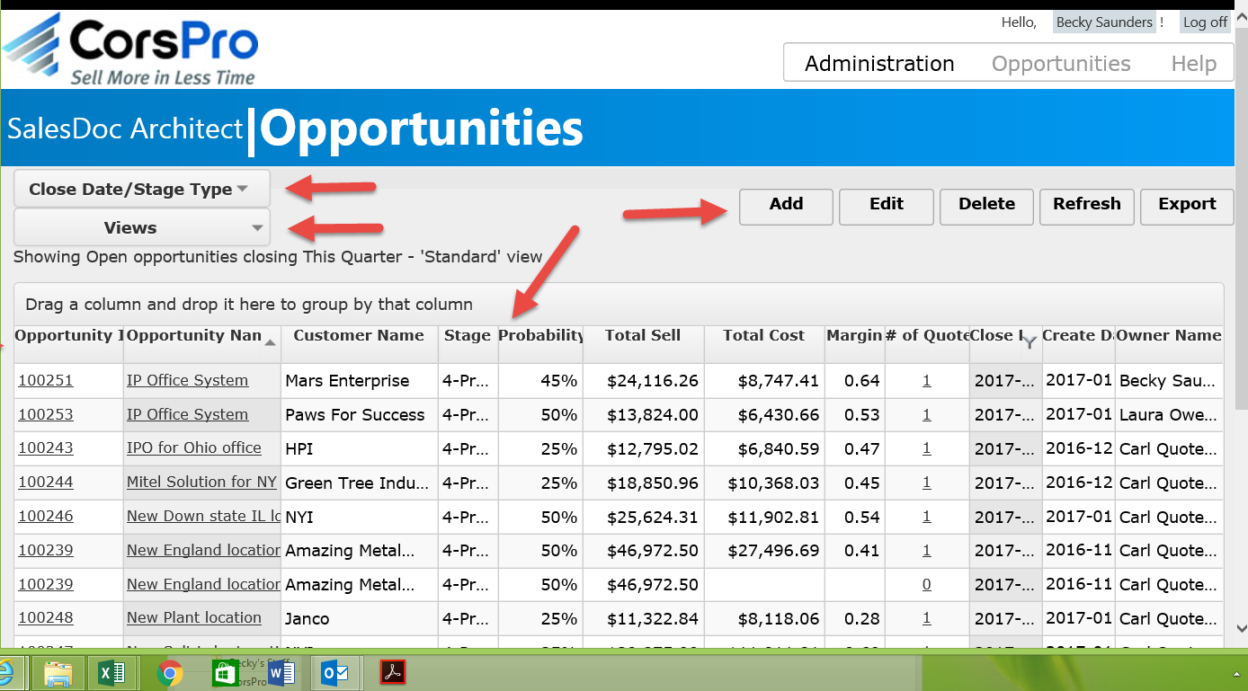 SDA Cloud End User Functions - CorsPro