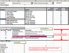 Product Configuration Tab Structure - CorsPro